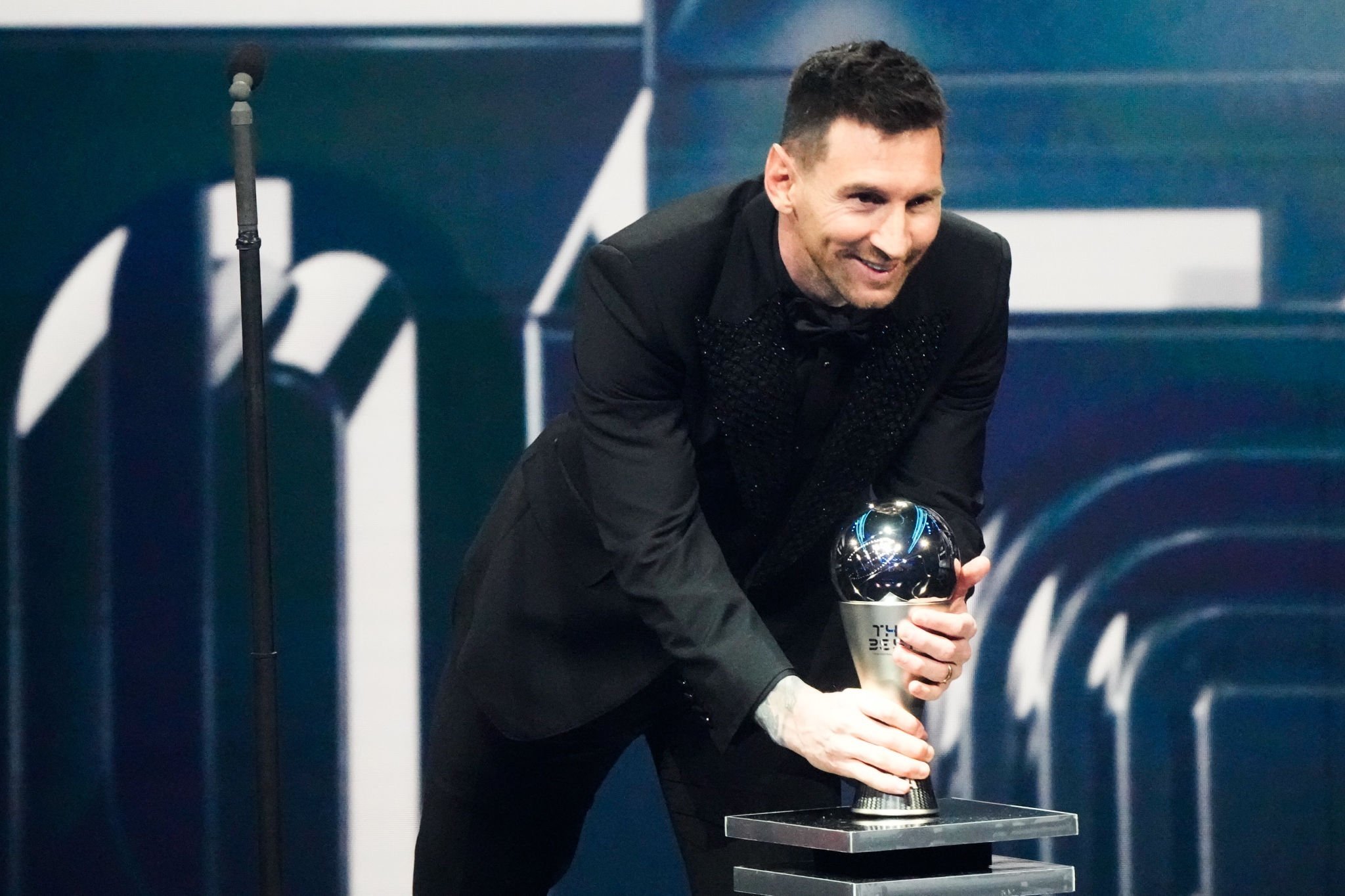 Lionel Messi wins Best FIFA men's player of the year award